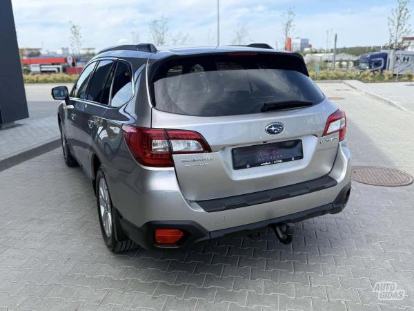 Grey Subaru Outback 2015 in Vilnius, with an engine capacity of 2.50 L and mileage of 266 thousand km for 11800 €, photo 7 on AUTOMOTO.COM.LV