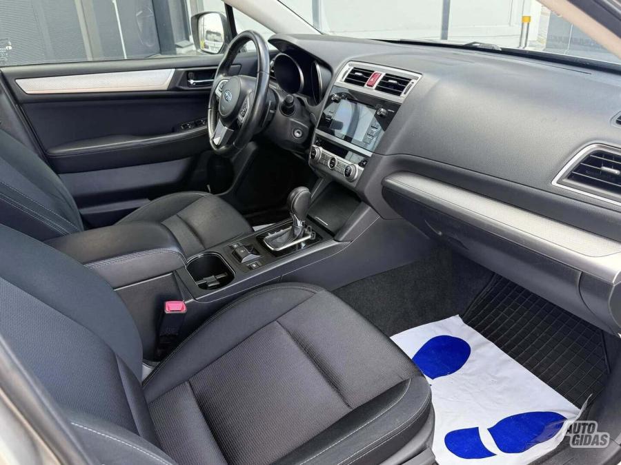 Grey Subaru Outback 2015 in Vilnius, with an engine capacity of 2.50 L and mileage of 266 thousand km for 11800 €, photo 13 on AUTOMOTO.COM.LV