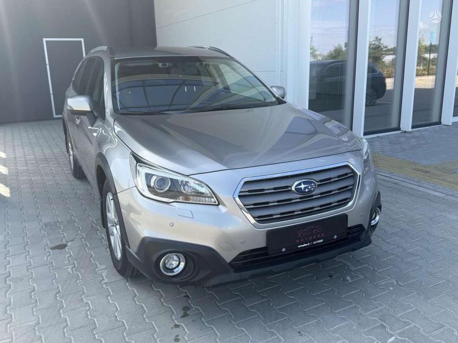 Grey Subaru Outback 2015 in Vilnius, with an engine capacity of 2.50 L and mileage of 236 thousand km for 12300 €, photo 5 on AUTOMOTO.COM.LV