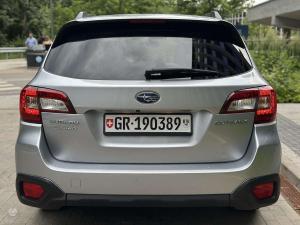 Grey Subaru Outback 2015 in Vilnius, with an engine capacity of 2.50 L and mileage of 248 thousand km for 11800 €, photo 12 on AUTOMOTO.COM.LV
