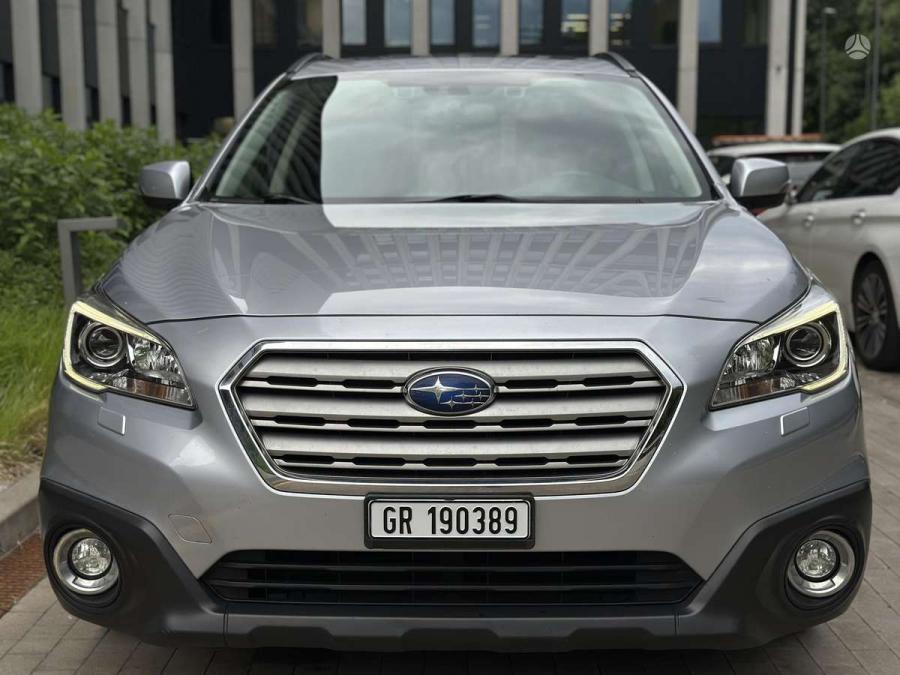 Grey Subaru Outback 2015 in Vilnius, with an engine capacity of 2.50 L and mileage of 248 thousand km for 11800 €, photo 13 on AUTOMOTO.COM.LV
