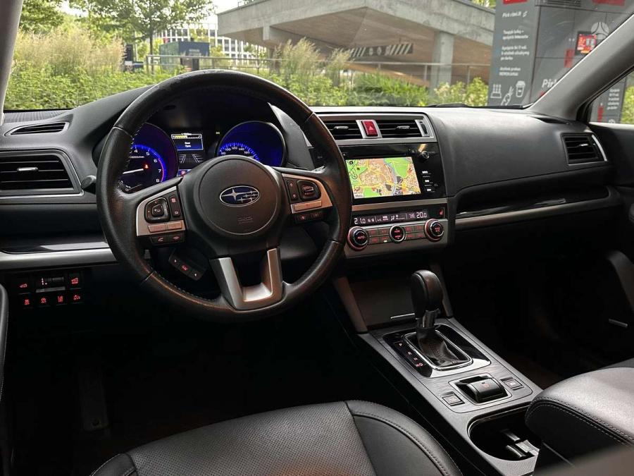 Grey Subaru Outback 2015 in Vilnius, with an engine capacity of 2.50 L and mileage of 248 thousand km for 11800 €, photo 32 on AUTOMOTO.COM.LV