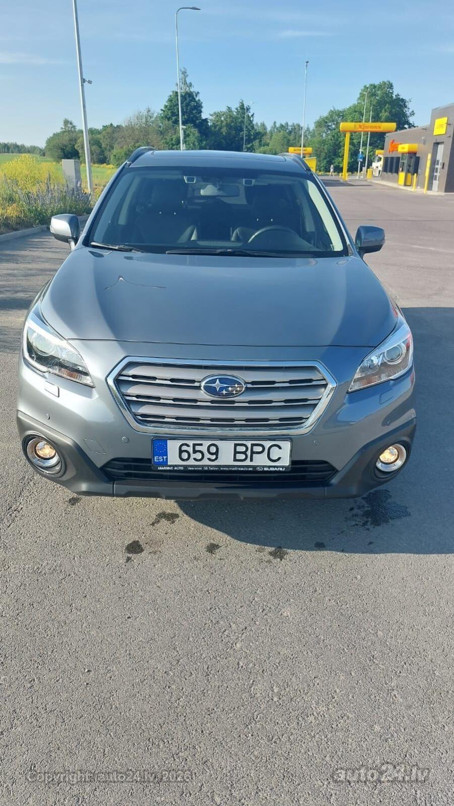 Pelēks Subaru Outback 2015 Tallina, ar dzinēja tilpumu 2.50 L un nobraukumu 115 tūkst. km par 15000 €, foto 1 vietnē AUTOMOTO.COM.LV