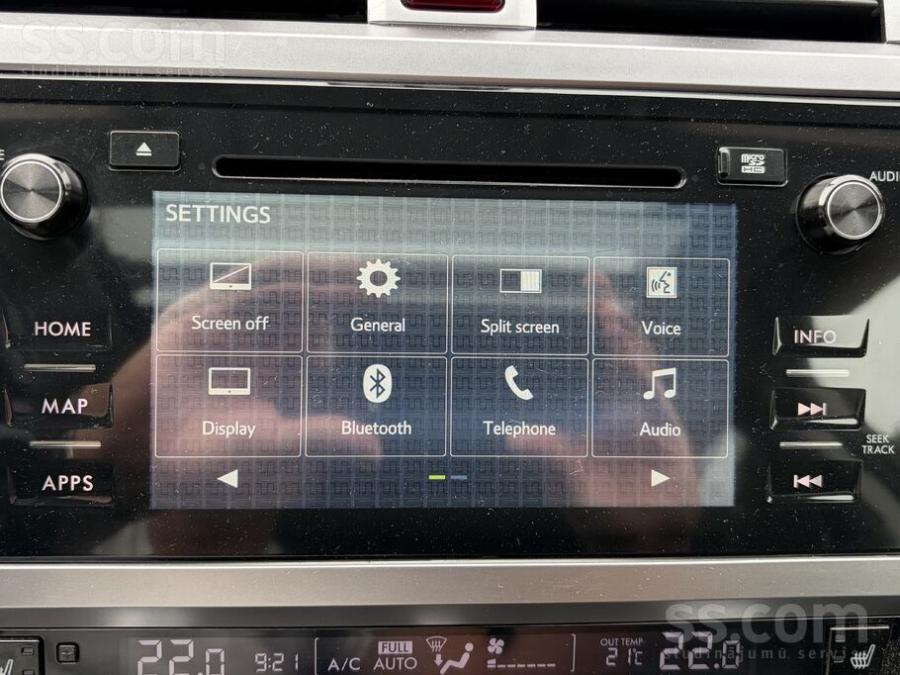 Pelēks Subaru Outback 2015 Rīga, ar dzinēja tilpumu 2.00 L un nobraukumu 240 tūkst. km par 10490 €, foto 15 vietnē AUTOMOTO.COM.LV