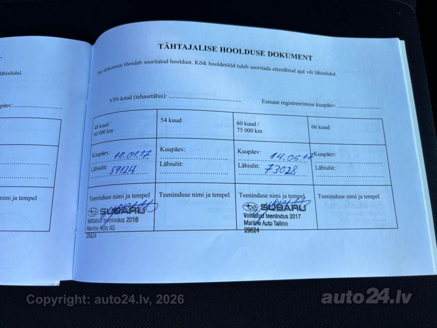 Серый Субару Аутбек 2015 в Таллин, объемом двигателя 2.00 л и пробегом 172 тыс. км за 10490 €, фото 15 на AUTOMOTO.COM.LV
