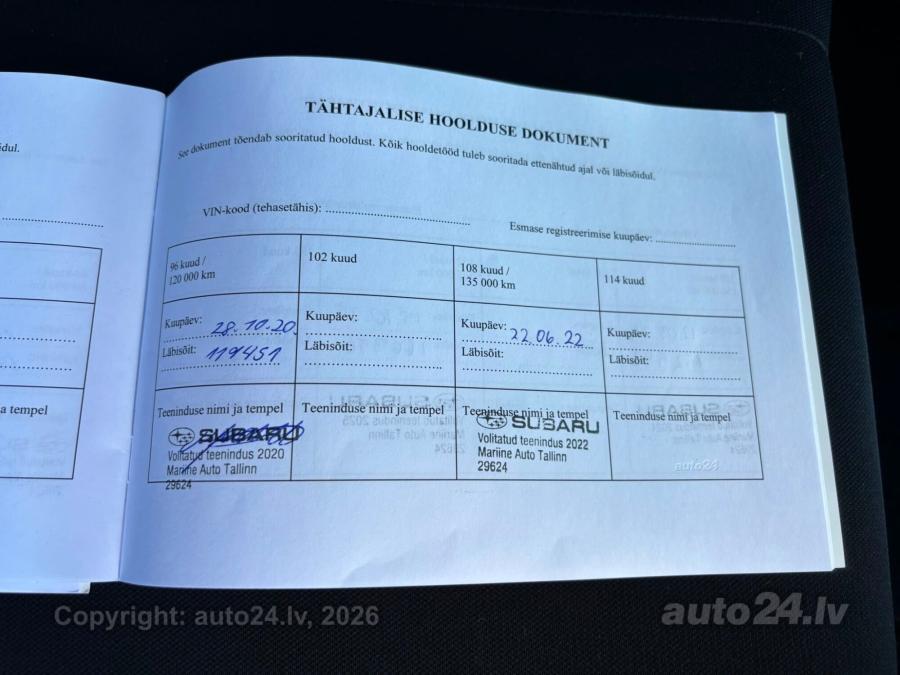 Серый Субару Аутбек 2015 в Таллин, объемом двигателя 2.00 л и пробегом 172 тыс. км за 10490 €, фото 17 на AUTOMOTO.COM.LV