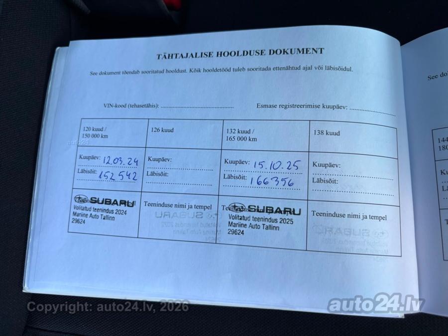 Серый Субару Аутбек 2015 в Таллин, объемом двигателя 2.00 л и пробегом 172 тыс. км за 10490 €, фото 18 на AUTOMOTO.COM.LV