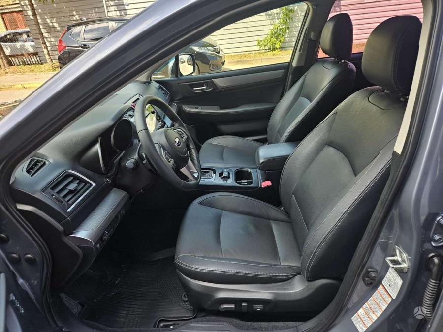 Grey Subaru Outback 2015 in Vilnius, with an engine capacity of 2.50 L and mileage of 155 thousand km for 15290 €, photo 6 on AUTOMOTO.COM.LV