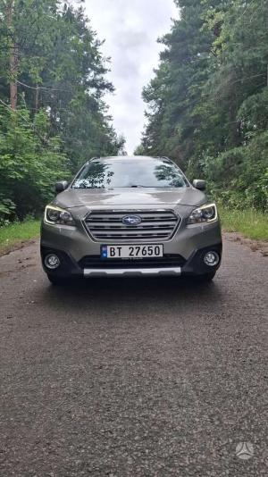 Pelēks Subaru Outback 2015 Viļņa, ar dzinēja tilpumu 2.50 L un nobraukumu 218 tūkst. km par 9800 €, foto 3 vietnē AUTOMOTO.COM.LV