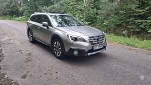 Pelēks Subaru Outback 2015 Viļņa, ar dzinēja tilpumu 2.50 L un nobraukumu 218 tūkst. km par 9800 €, foto 4 vietnē AUTOMOTO.COM.LV