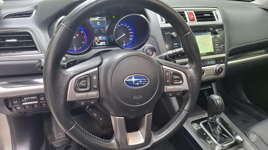 Pelēks Subaru Outback 2015 Viļņa, ar dzinēja tilpumu 2.50 L un nobraukumu 218 tūkst. km par 9800 €, foto 14 vietnē AUTOMOTO.COM.LV
