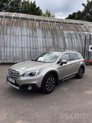 Pelēks Subaru Outback 2015 Rīga, ar dzinēja tilpumu 2.00 L un nobraukumu 206 tūkst. km par 9990 €, foto  vietnē AUTOMOTO.COM.LV