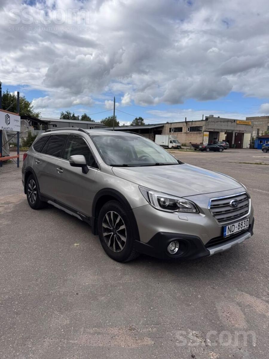 Grey Subaru Outback 2015 in Riga, with an engine capacity of 2.00 L and mileage of 206 thousand km for 9990 €, photo 3 on AUTOMOTO.COM.LV