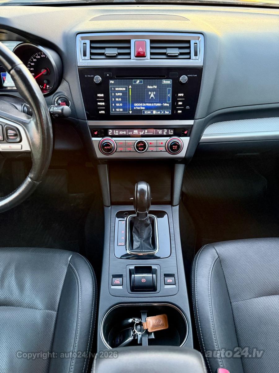 Grey Subaru Outback 2015 in Tallinn, with an engine capacity of 2.00 L and mileage of 201 thousand km for 9700 €, photo 14 on AUTOMOTO.COM.LV