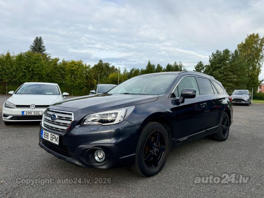 Grey Subaru Outback 2015 in Tallinn, with an engine capacity of 2.50 L and mileage of 220 thousand km for 9990 €, photo 3 on AUTOMOTO.COM.LV