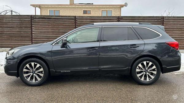 Grey Subaru Outback 2016 in Vilnius, with an engine capacity of 2.50 L and mileage of 300 thousand km for 10450 €, photo 3 on AUTOMOTO.COM.LV