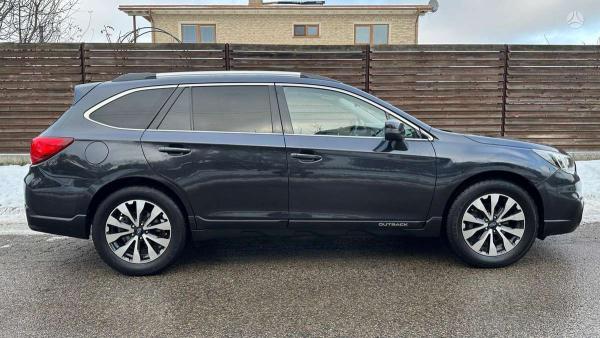 Grey Subaru Outback 2016 in Vilnius, with an engine capacity of 2.50 L and mileage of 300 thousand km for 10450 €, photo 7 on AUTOMOTO.COM.LV