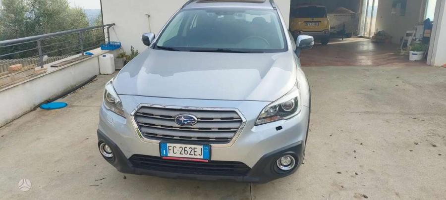 Pelēks Subaru Outback 2016 Šauļi, ar dzinēja tilpumu 2.00 L un nobraukumu 200 tūkst. km par 4200 €, foto 1 vietnē AUTOMOTO.COM.LV