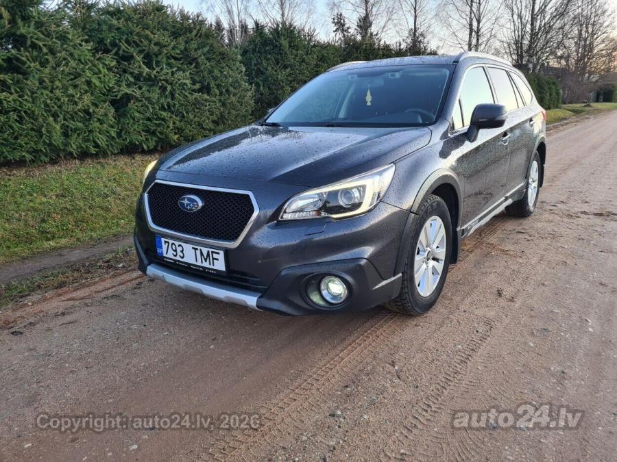 Pelēks Subaru Outback 2016 Pelva, ar dzinēja tilpumu 2.00 L un nobraukumu 192 tūkst. km par 10490 €, foto 1 vietnē AUTOMOTO.COM.LV