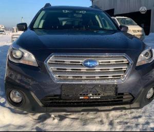 Pelēks Subaru Outback 2016 Klaipėda, ar dzinēja tilpumu 3.70 L un nobraukumu 137 tūkst. km par 10500 €, foto  vietnē AUTOMOTO.COM.LV