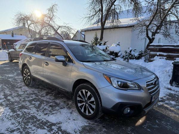 Grey Subaru Outback 2016 in Vilnius, with an engine capacity of 2.50 L and mileage of 172 thousand km for 12000 €, photo 1 on AUTOMOTO.COM.LV