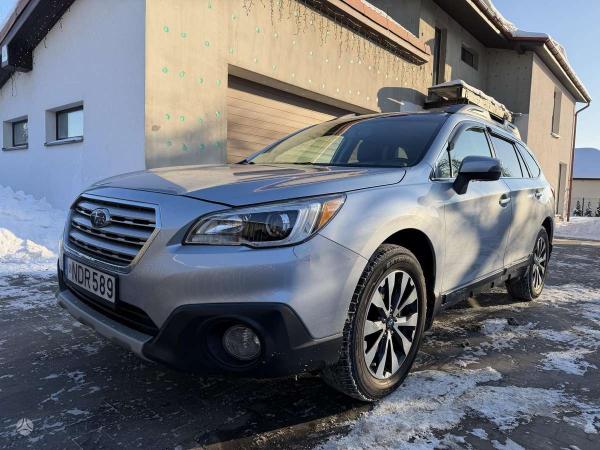 Grey Subaru Outback 2016 in Vilnius, with an engine capacity of 2.50 L and mileage of 172 thousand km for 12000 €, photo 2 on AUTOMOTO.COM.LV