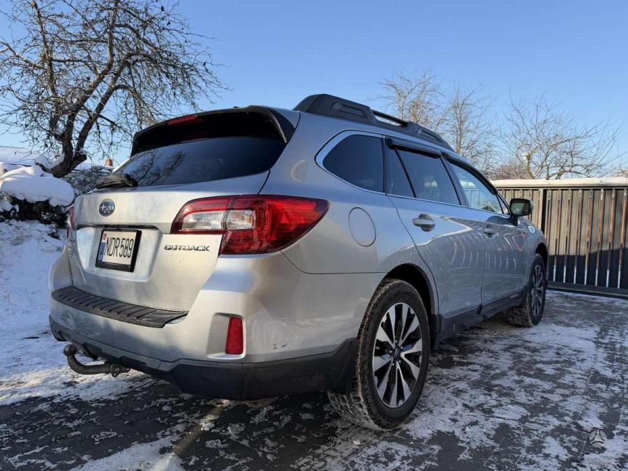 Pelēks Subaru Outback 2016 Viļņa, ar dzinēja tilpumu 2.50 L un nobraukumu 172 tūkst. km par 12000 €, foto 4 vietnē AUTOMOTO.COM.LV