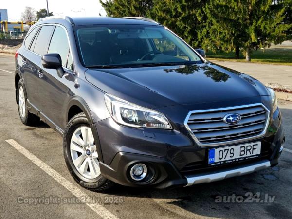 Pelēks Subaru Outback 2016 Tallina, ar dzinēja tilpumu 2.50 L un nobraukumu 149 tūkst. km par 15899 €, foto 2 vietnē AUTOMOTO.COM.LV