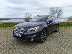 Pelēks Subaru Outback 2016 Tallina, ar dzinēja tilpumu 2.50 L un nobraukumu 224 tūkst. km par 14400 €, foto  vietnē AUTOMOTO.COM.LV