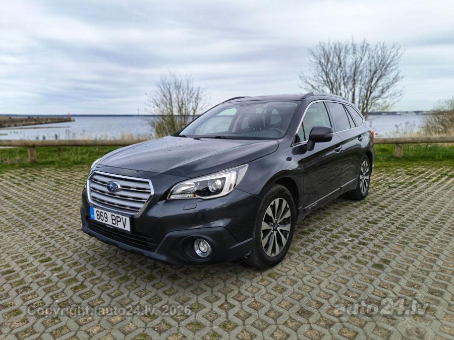Pelēks Subaru Outback 2016 Tallina, ar dzinēja tilpumu 2.50 L un nobraukumu 224 tūkst. km par 14400 €, foto 1 vietnē AUTOMOTO.COM.LV