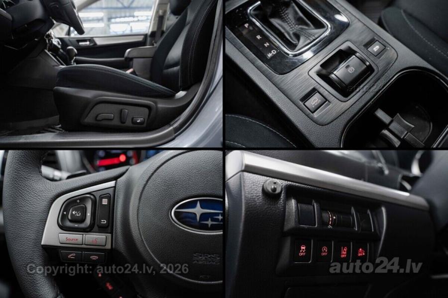 Pelēks Subaru Outback 2016 Tallina, ar dzinēja tilpumu 2.50 L un nobraukumu 146 tūkst. km par 14900 €, foto 16 vietnē AUTOMOTO.COM.LV