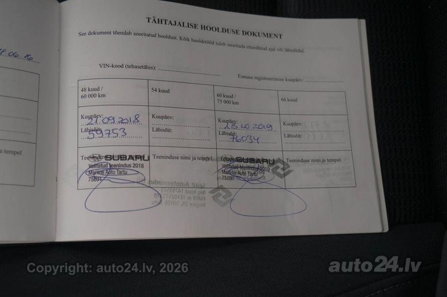Pelēks Subaru Outback 2016 Tallina, ar dzinēja tilpumu 2.50 L un nobraukumu 191 tūkst. km par 12590 €, foto 17 vietnē AUTOMOTO.COM.LV