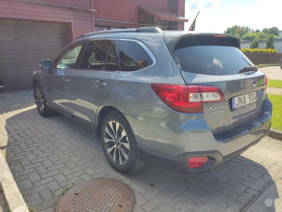 Pelēks Subaru Outback 2016 Viļņa, ar dzinēja tilpumu 2.00 L un nobraukumu 113 tūkst. km par 10600 €, foto 6 vietnē AUTOMOTO.COM.LV