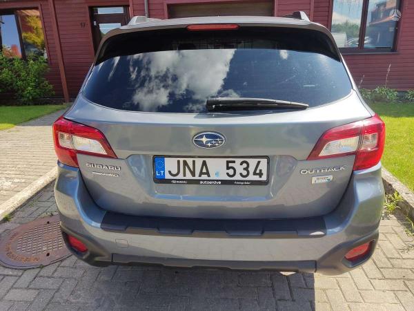 Pelēks Subaru Outback 2016 Viļņa, ar dzinēja tilpumu 2.00 L un nobraukumu 113 tūkst. km par 10600 €, foto 6 vietnē AUTOMOTO.COM.LV