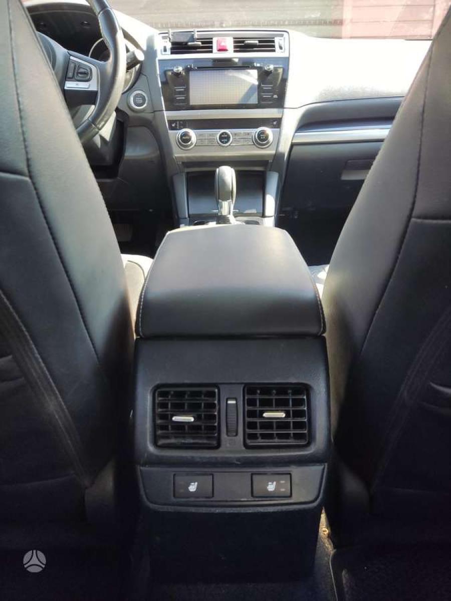 Pelēks Subaru Outback 2016 Viļņa, ar dzinēja tilpumu 2.00 L un nobraukumu 113 tūkst. km par 10600 €, foto 11 vietnē AUTOMOTO.COM.LV