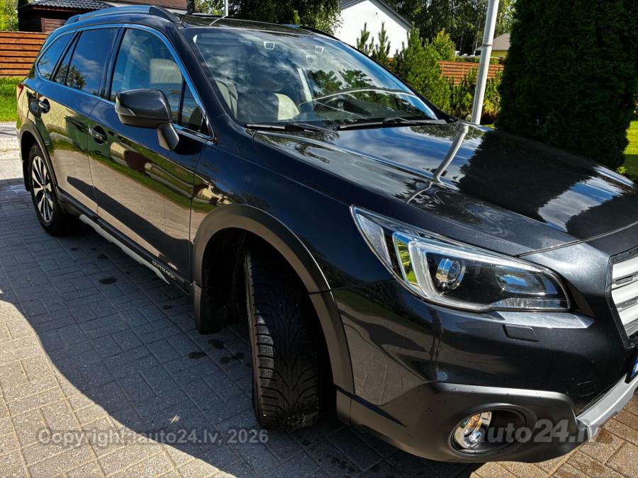 Pelēks Subaru Outback 2016 Tallina, ar dzinēja tilpumu 2.50 L un nobraukumu 296 tūkst. km par 9200 €, foto 5 vietnē AUTOMOTO.COM.LV