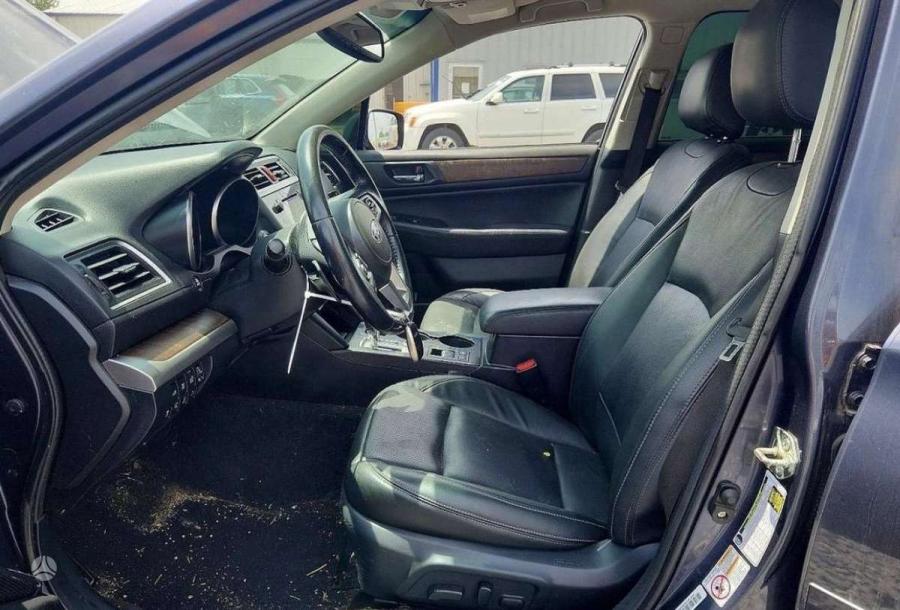 Pelēks Subaru Outback 2016 Šauļi, ar dzinēja tilpumu 3.60 L un nobraukumu 217 tūkst. km par 5950 €, foto 9 vietnē AUTOMOTO.COM.LV