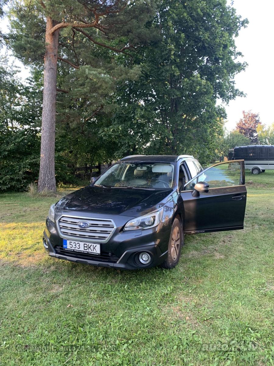 Pelēks Subaru Outback 2016 Tallina, ar dzinēja tilpumu 2.00 L un nobraukumu 361 tūkst. km par 7600 €, foto 1 vietnē AUTOMOTO.COM.LV