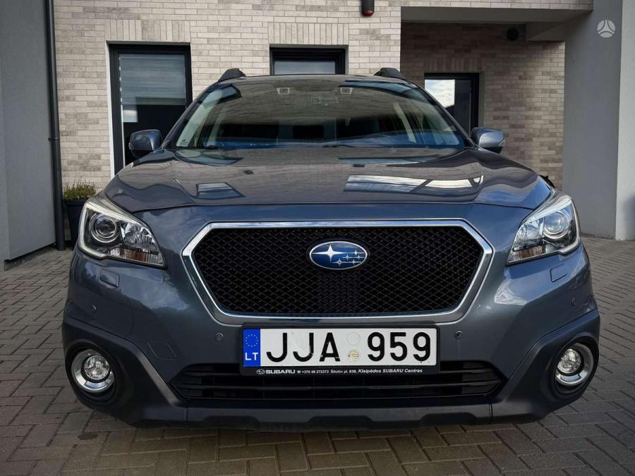Grey Subaru Outback 2016 in Vilnius, with an engine capacity of 2.50 L and mileage of 180 thousand km for 11900 €, photo 4 on AUTOMOTO.COM.LV