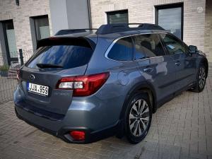 Grey Subaru Outback 2016 in Vilnius, with an engine capacity of 2.50 L and mileage of 180 thousand km for 11900 €, photo 8 on AUTOMOTO.COM.LV
