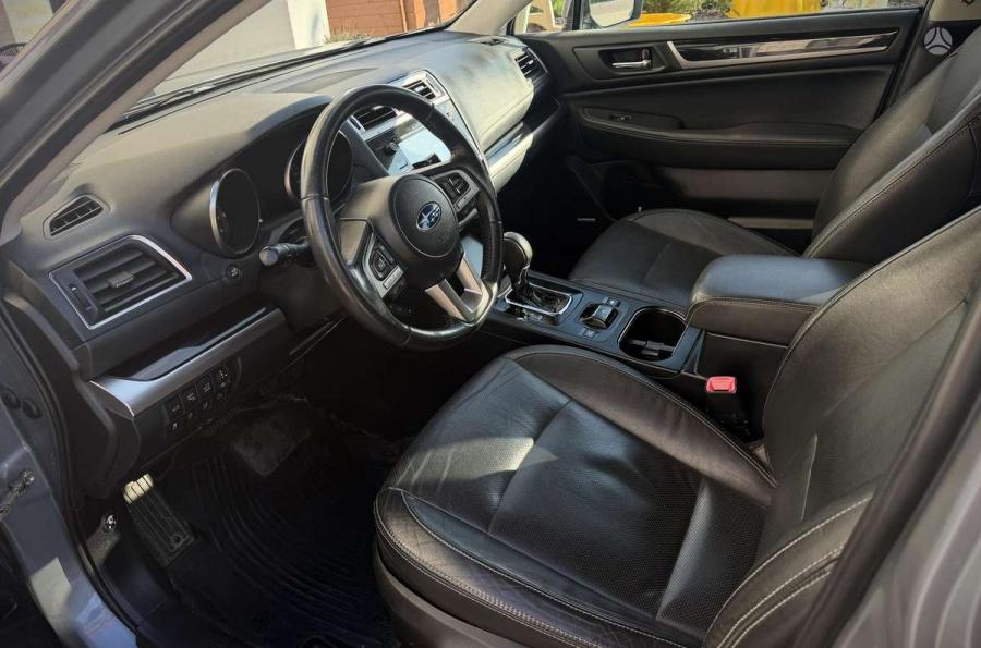 Grey Subaru Outback 2016 in Vilnius, with an engine capacity of 2.50 L and mileage of 180 thousand km for 11900 €, photo 18 on AUTOMOTO.COM.LV