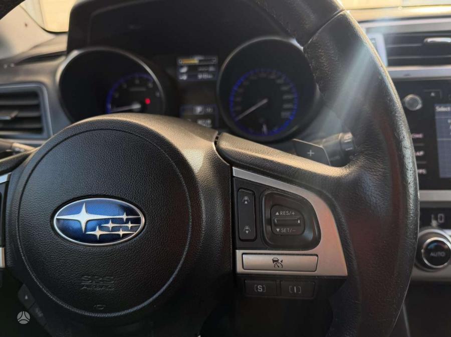 Grey Subaru Outback 2016 in Vilnius, with an engine capacity of 2.50 L and mileage of 180 thousand km for 11900 €, photo 28 on AUTOMOTO.COM.LV