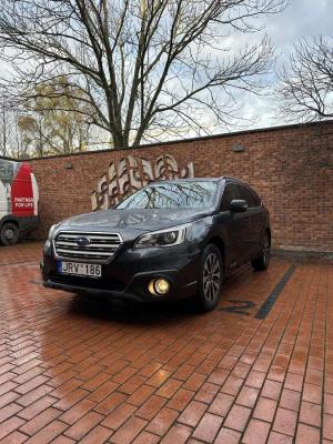 Grey Subaru Outback 2017 in Kaunas, with an engine capacity of 2.50 L and mileage of 157 thousand km for 14600 €, photo 2 on AUTOMOTO.COM.LV