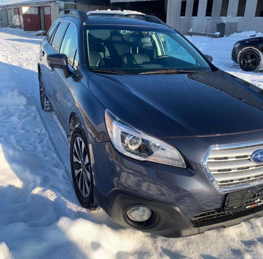 Pelēks Subaru Outback 2017 Ukmergė, ar dzinēja tilpumu 3.60 L un nobraukumu 77 tūkst. km par 11800 €, foto 2 vietnē AUTOMOTO.COM.LV
