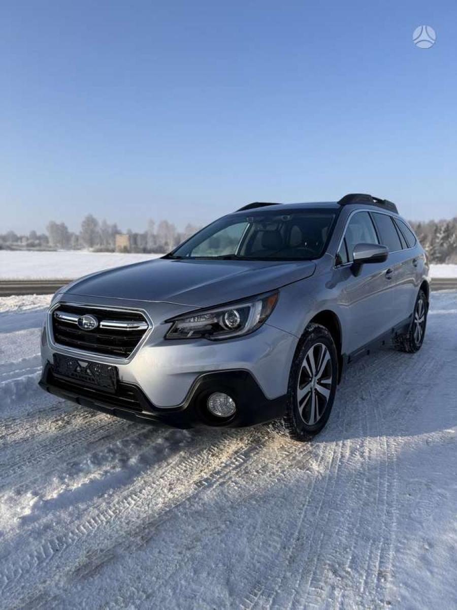 Grey Subaru Outback 2018 in Siauliai, with an engine capacity of 3.63 L and mileage of 158 thousand km for 15800 €, photo 1 on AUTOMOTO.COM.LV