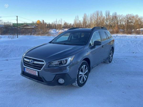 Pelēks Subaru Outback 2018 Raseiniai, ar dzinēja tilpumu 3.63 L un nobraukumu 101 tūkst. km par 17450 €, foto 1 vietnē AUTOMOTO.COM.LV