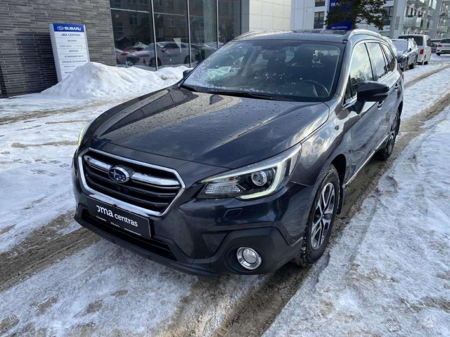 Pelēks Subaru Outback 2018 Viļņa, ar dzinēja tilpumu 2.50 L un nobraukumu 151 tūkst. km par 16900 €, foto 1 vietnē AUTOMOTO.COM.LV