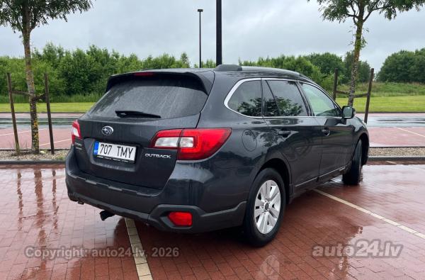 Grey Subaru Outback 2018 in Tartu, with an engine capacity of 2.50 L and mileage of 170 thousand km for 14999 €, photo 5 on AUTOMOTO.COM.LV
