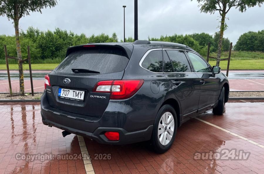 Grey Subaru Outback 2018 in Tartu, with an engine capacity of 2.50 L and mileage of 170 thousand km for 14999 €, photo 6 on AUTOMOTO.COM.LV