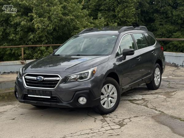 Grey Subaru Outback 2018 in Vilnius, with an engine capacity of 2.50 L and mileage of 122 thousand km for 16600 €, photo 1 on AUTOMOTO.COM.LV